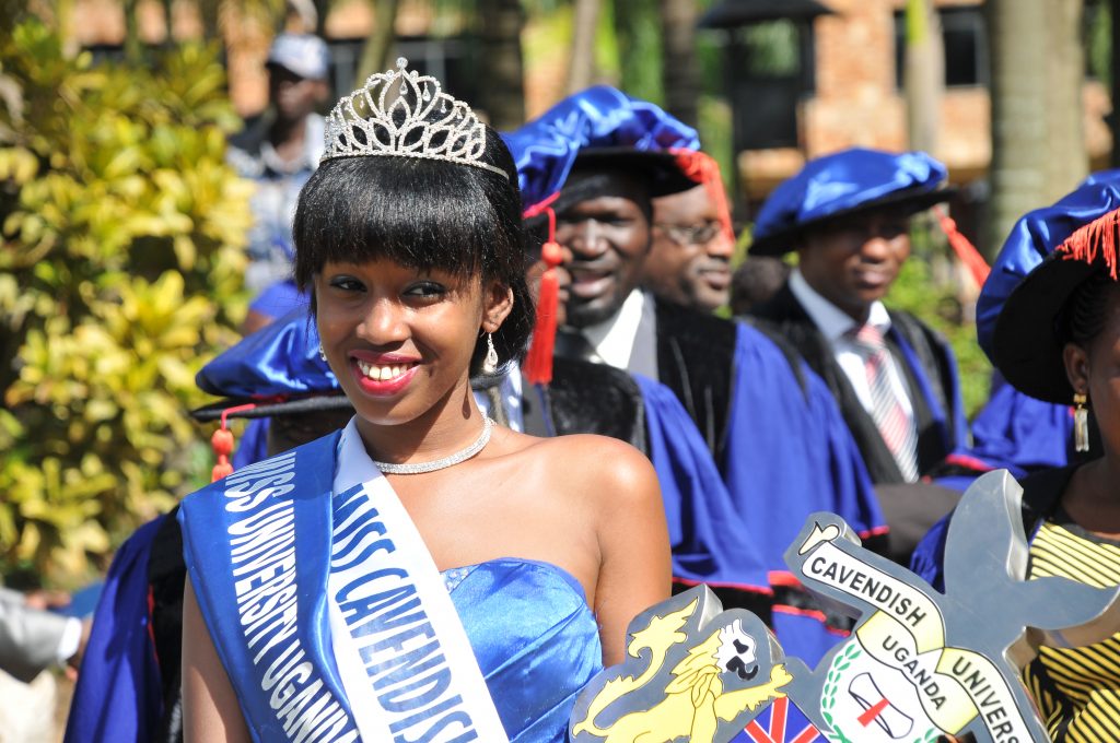 Miss Cavendish University Dazzles at Graduation - Campus Bee