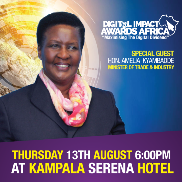 Hon Amelia Kyambadde will be special guest at the 2nd Digital Impact ...