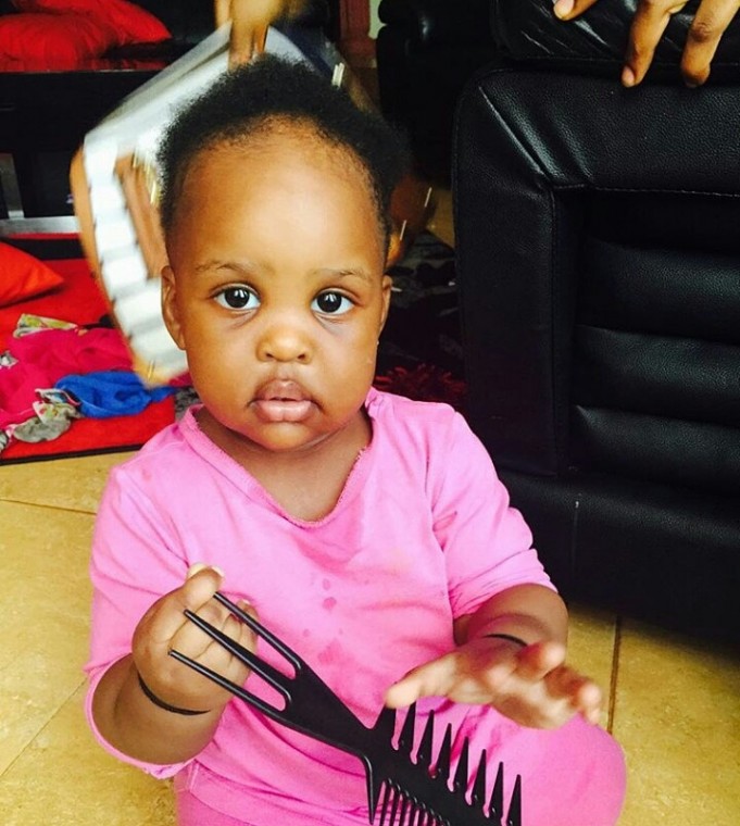 Six Most Adorable Photos of Baby Aamal (Kenzo & Rema's Girl) - Campus Bee