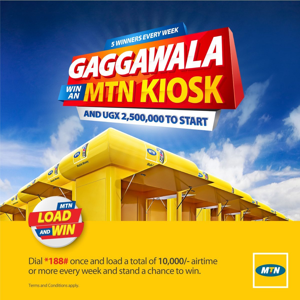MTN rewards customers with over 40 kiosks and sh480m cash prizes in the ...