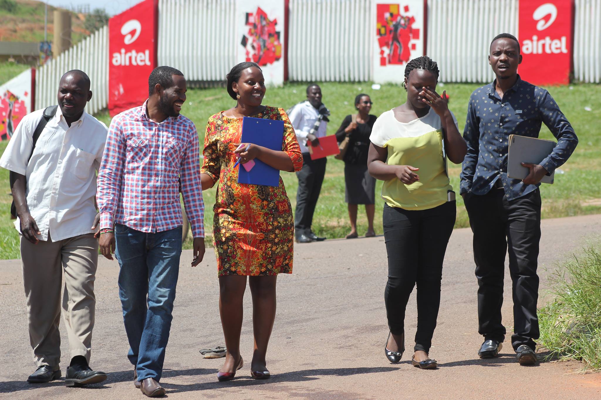 [Photos] Thousands of graduates throng Namboole for Job opportunities ...