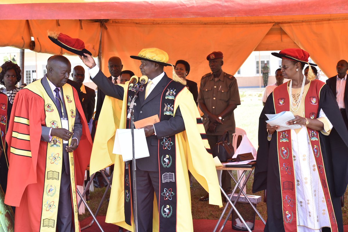 [PHOTOS] President Museveni commissions Muni University - Campus Bee