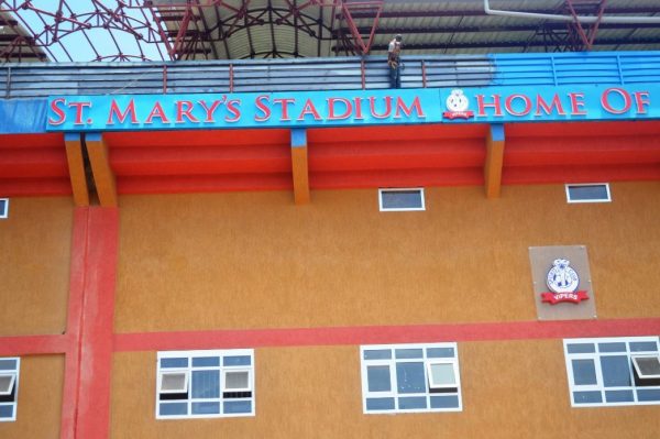 [PHOTOS] St Mary's SS Kitende stadium nears completion - Campus Bee