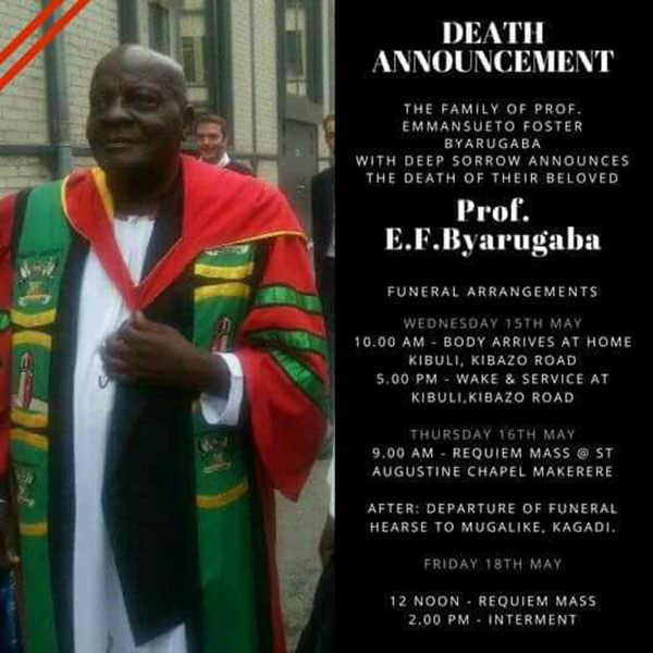 Former MAK Political Science Lecturer Dies - Campus Bee