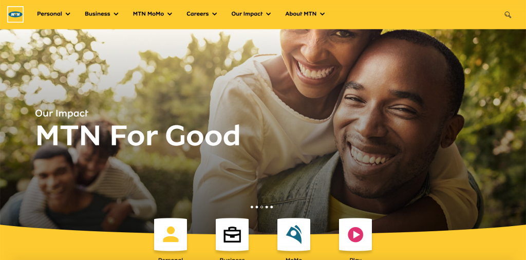 MTN Uganda Publishes New and Improved Website - Campus Bee