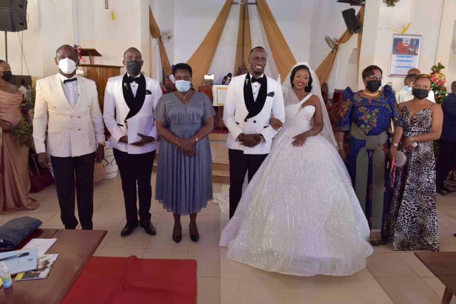 PHOTOS: Mike Mukula’s Son Weds MUBS Student - Campus Bee