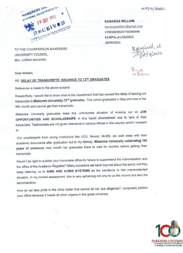 Makerere University Under the Spotlight Over Delayed Issuance of ...