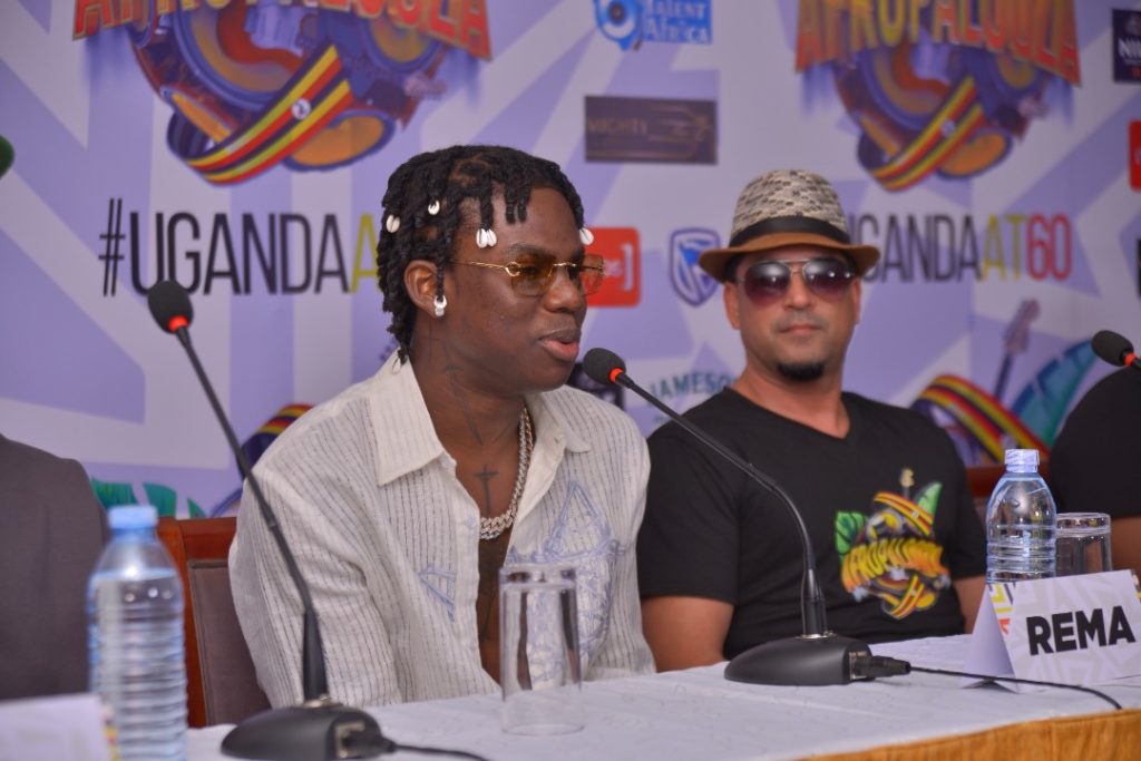 UgandaAt60: Nigeria's Rema Arrives in Uganda Ahead of Afropalooza ...