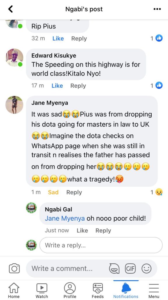 Entebbe Expressway Accident: Deceased was from Dropping Daughter at the ...