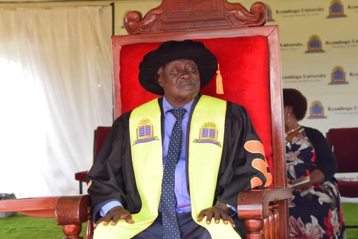 Prof Yakobo Officially Installed as Kyambogo University Chancellor ...