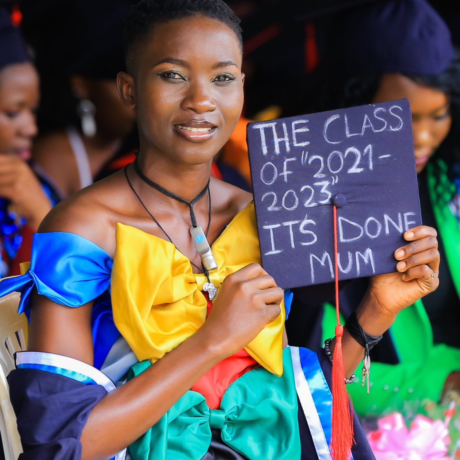 YMCA Graduate Sends Sensational Message To Her Mother - Campus Bee