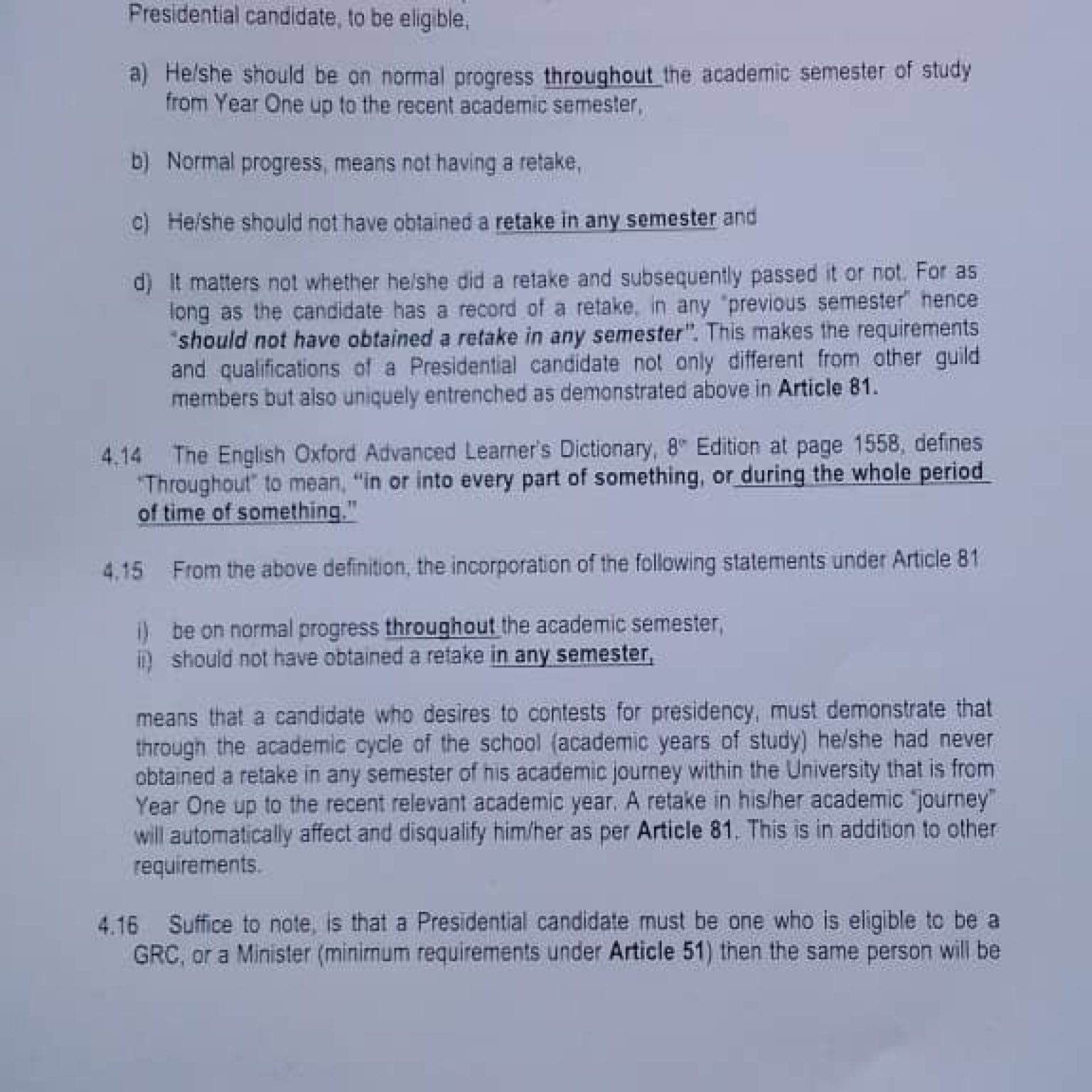 BREAKING EXCLUSIVE! Juma Wasswa Balunywa Retake Confirmed - Campus Bee