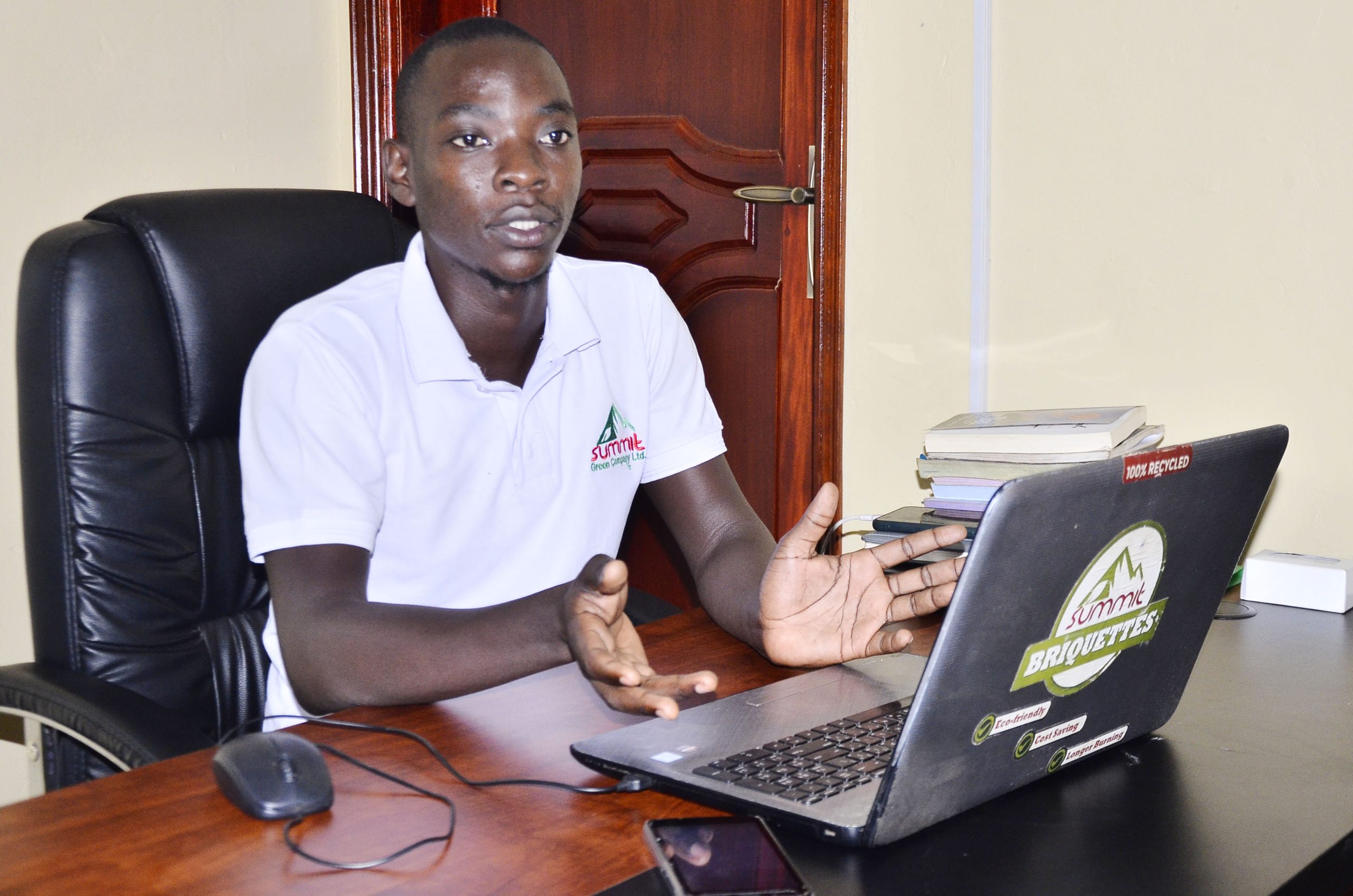 MAK Alumni Ronald Mutebi Turns Garbage into Gold, Empowering ...