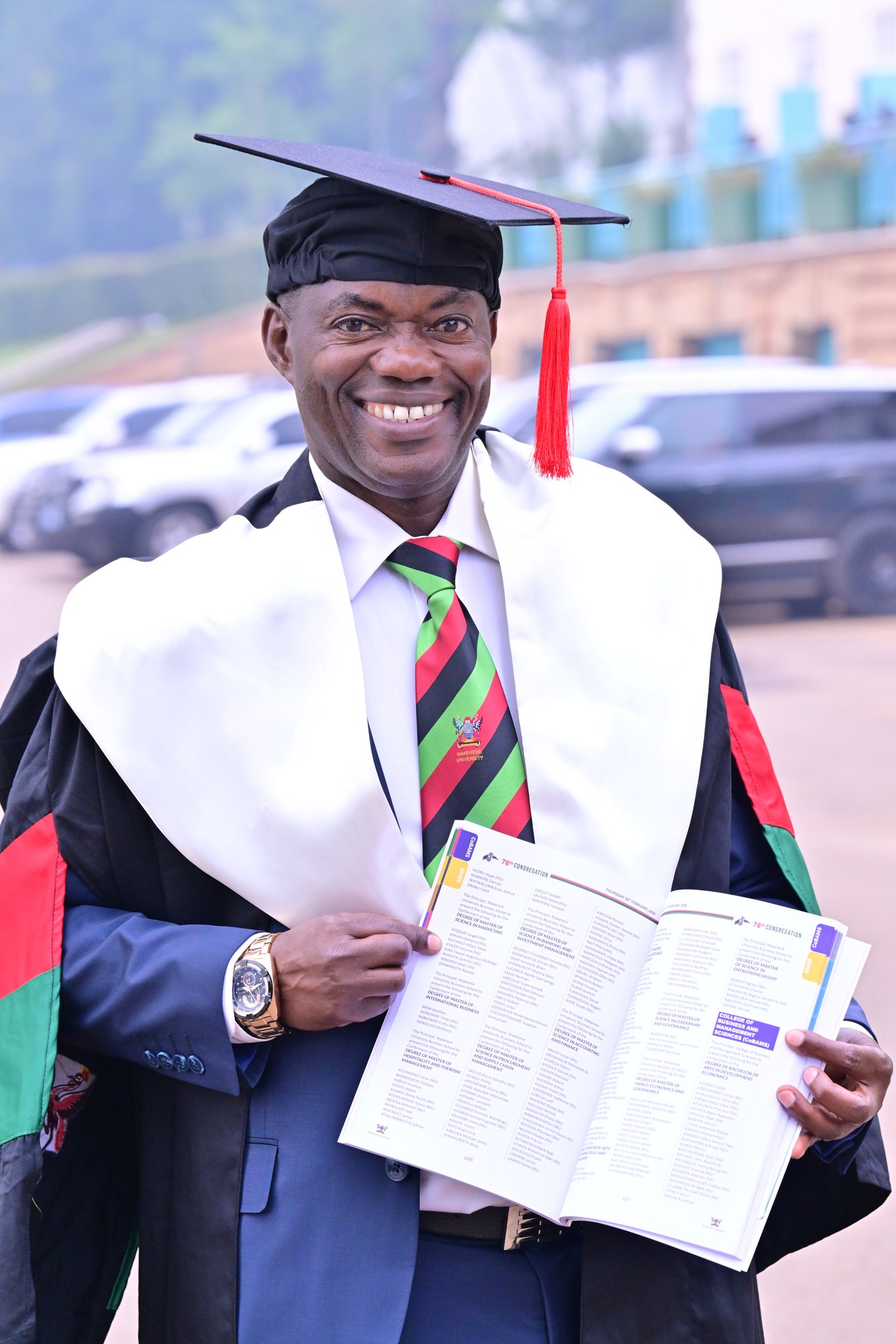 Owner of King Ceasor University Graduates from Makerere - Campus Bee