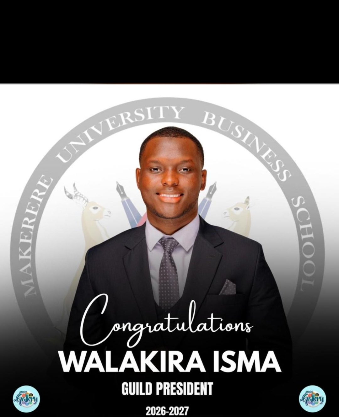 Isma Walakira Elected 29th Guild President of MUBS - Campus Bee
